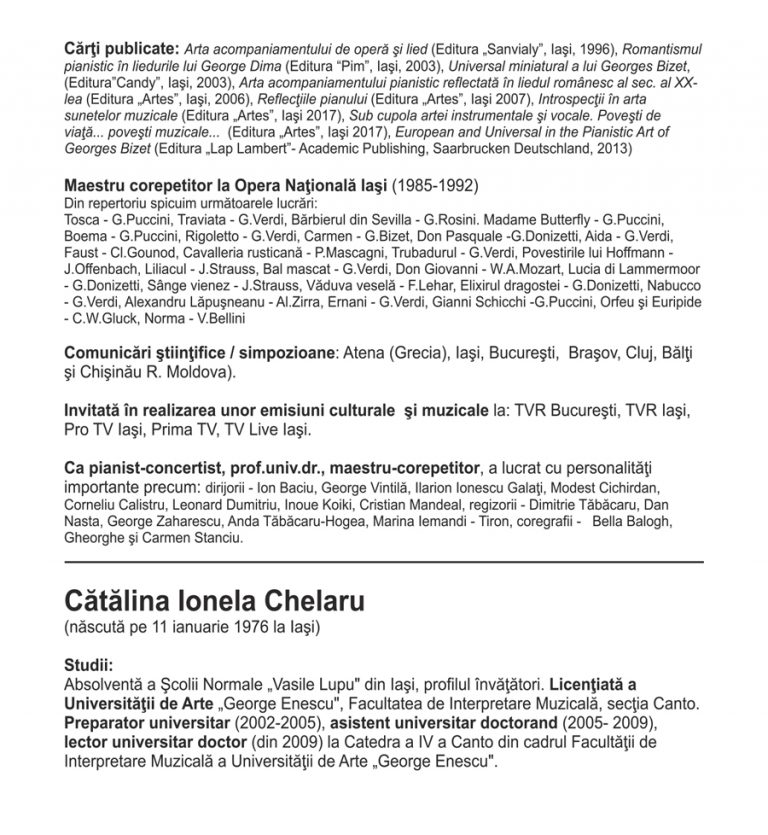 Noaptea Nasterii lui Hristos - Mezzosoprana Laura Magdalena Scripcaru ...